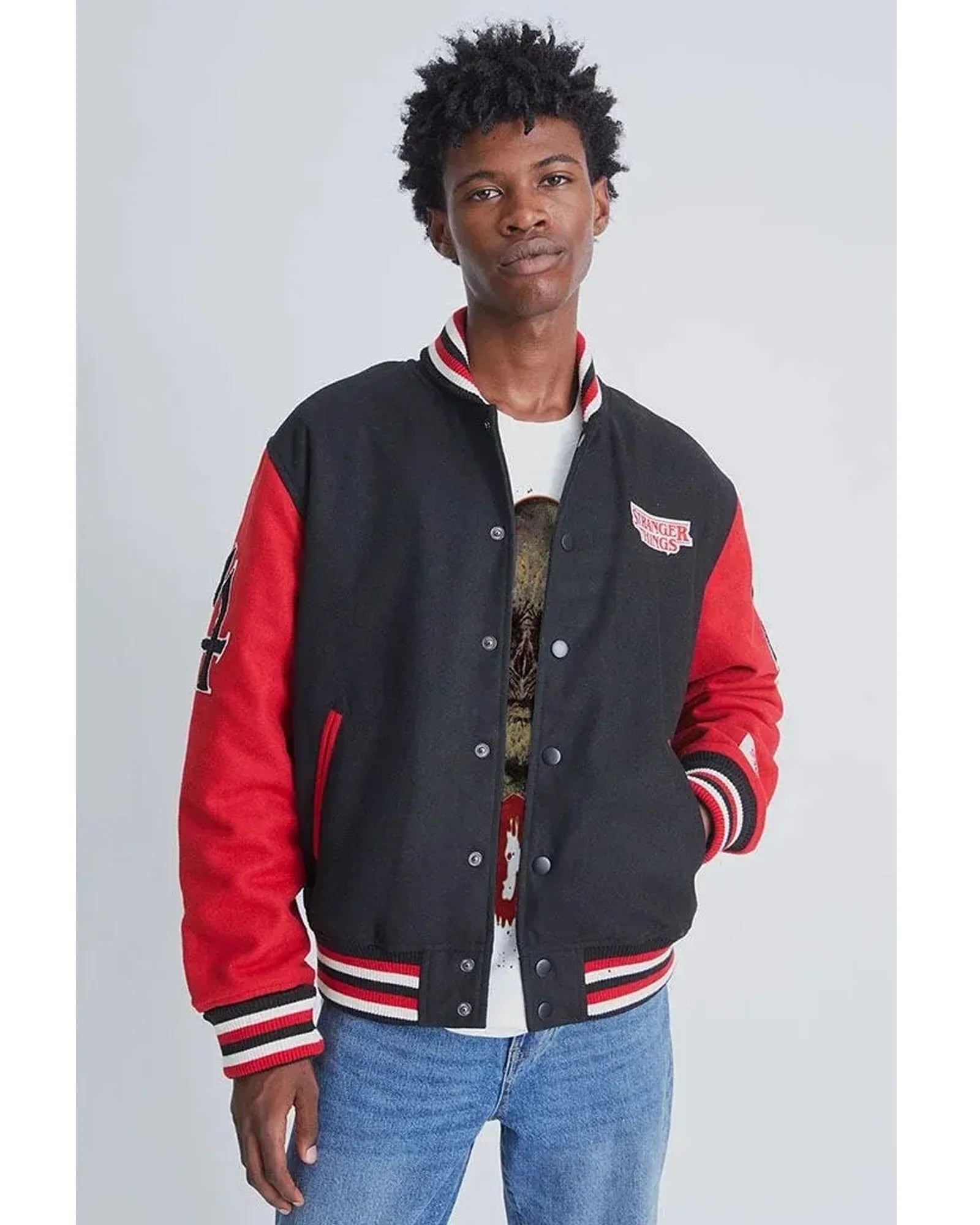 Stranger Things Hawkins Letterman Varsity Jacket - The Prime Jacket